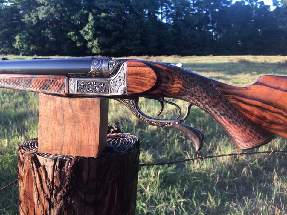 Rising Block Double Rifle – Bradshaw Gun and Rifle